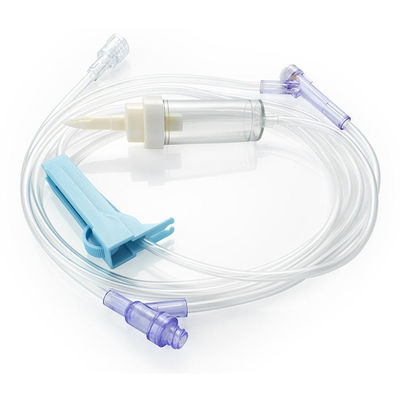 150cm Y Shaped Tube Disposable Sterile IV / Infusion Set In Plastic ...