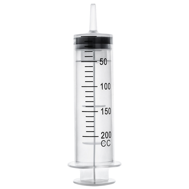 200ml Food Grade Plastic Disposable Syringe With Precise Scale Perfect ...