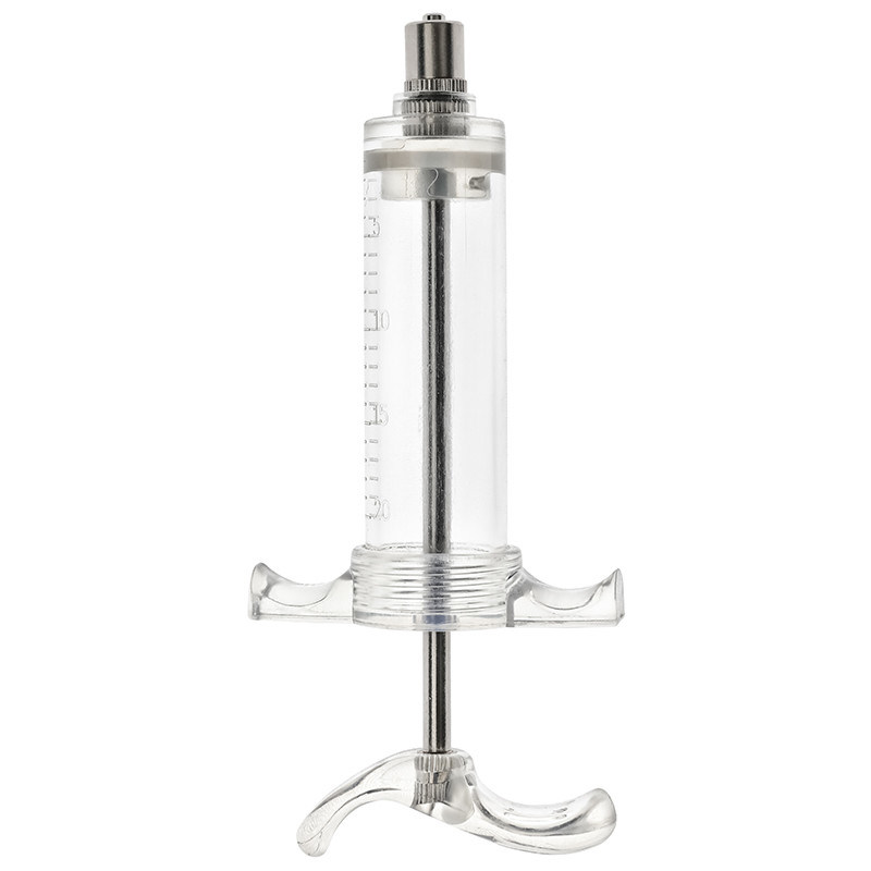 20ml Durable Veterinary Syringe for Animal Vaccination Plastic-Steel ...