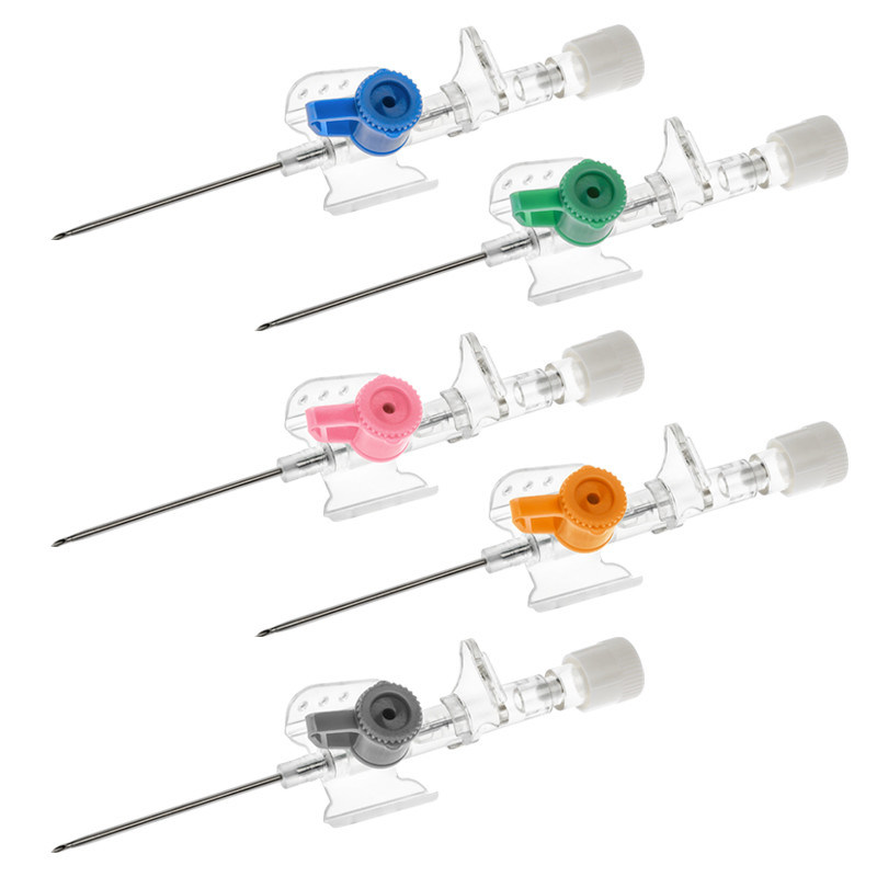 Medical Supply Sterile IV Catheter IV Cannulac with Injection Port ...
