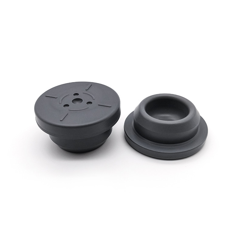 black Halogenated Butyl Rubber Stopper For Injection