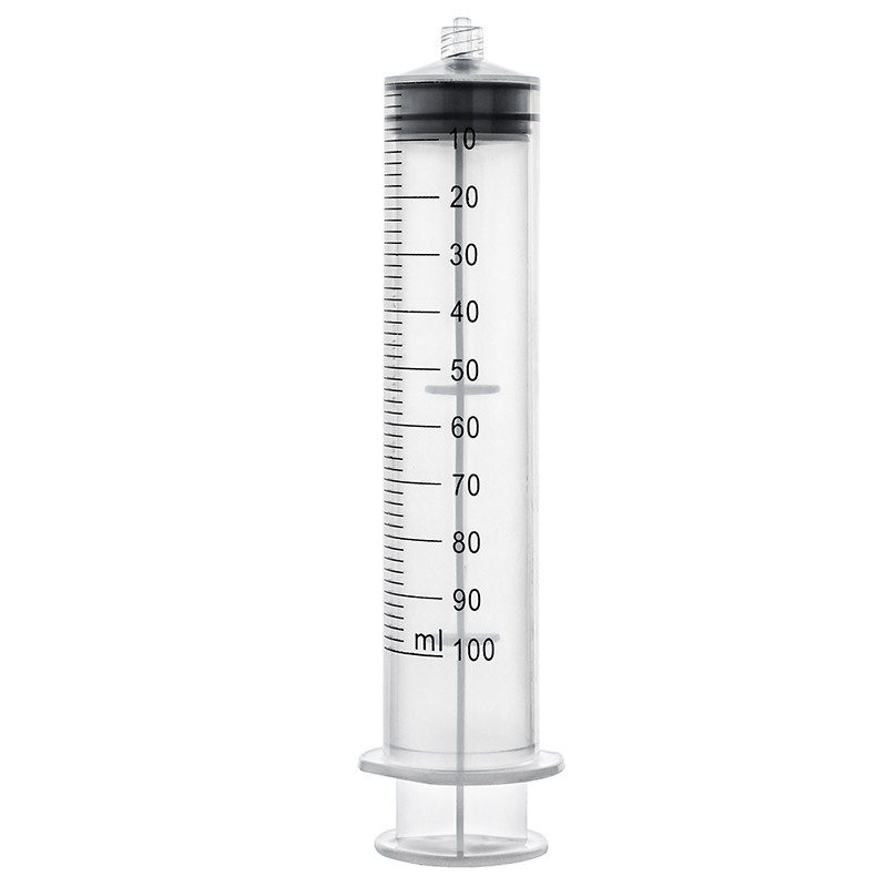 100ml Disposable Syringe with Clear Scale Markings Perfect for Precise ...